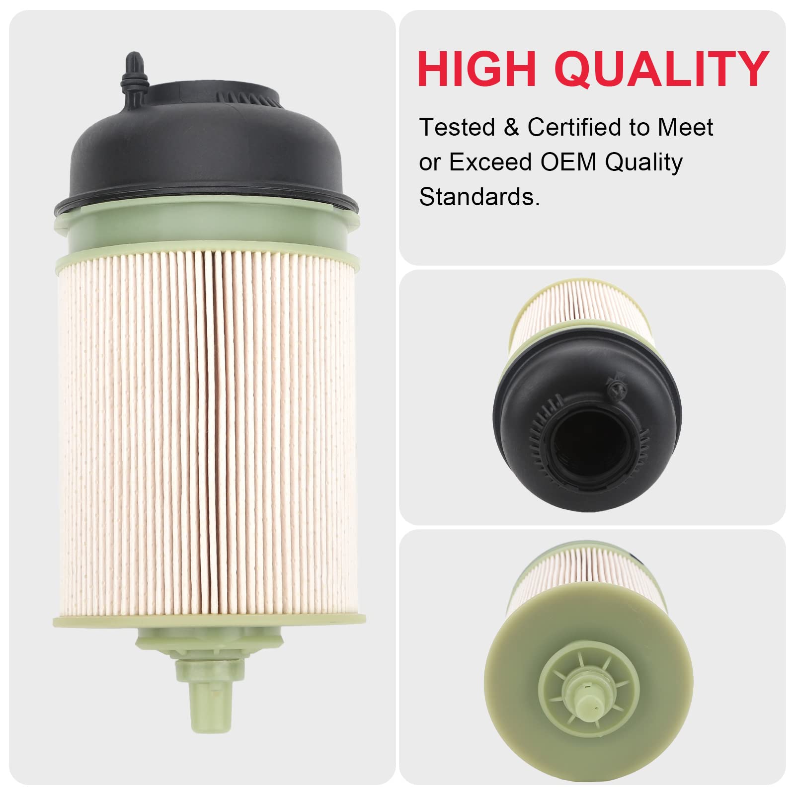 Snapklik.com : Fuel Filter Element And Pre-screen Fit For Detroit ...