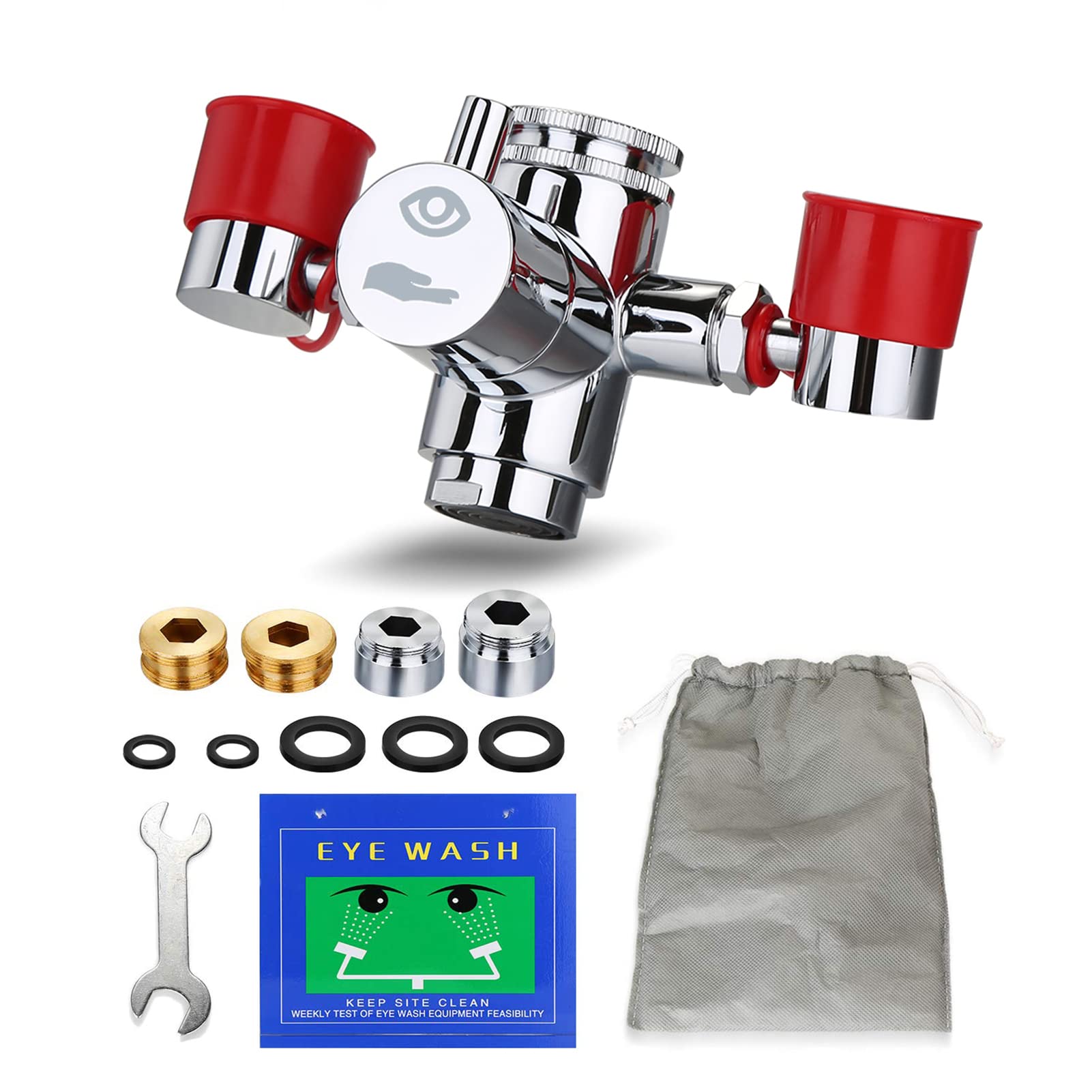 Buy HK Eye Wash Station, Faucet ed Emergency Eyewash Stations for Sink ...