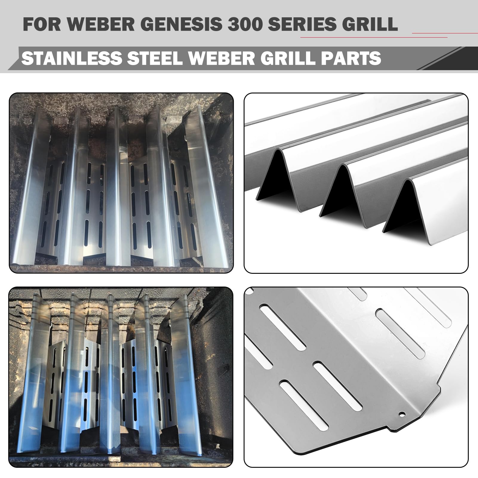 Snapklik.com : Genesis 300 Grill Replacement Parts For Weber Genesis ...