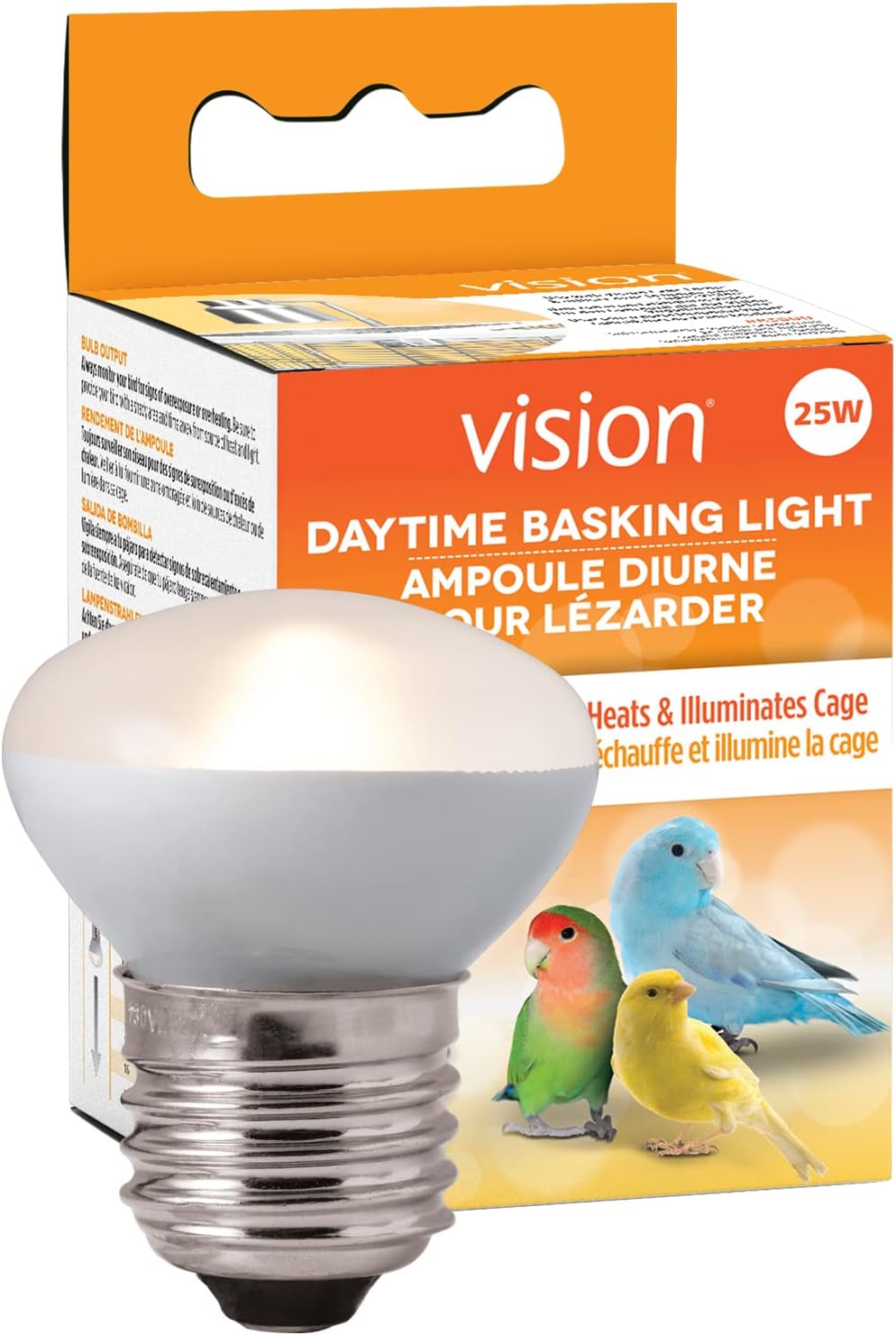 Vision Daylight Basking Light Bulb, Pet Bird Cage Nepal | Ubuy