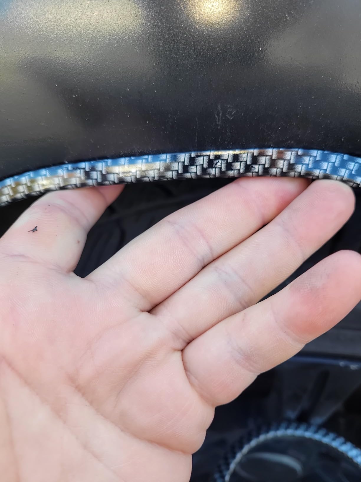 TSUGAMI 5 FT Car Wheel Arch Trim, 2 PCS Universal Fender Flare Edge ...