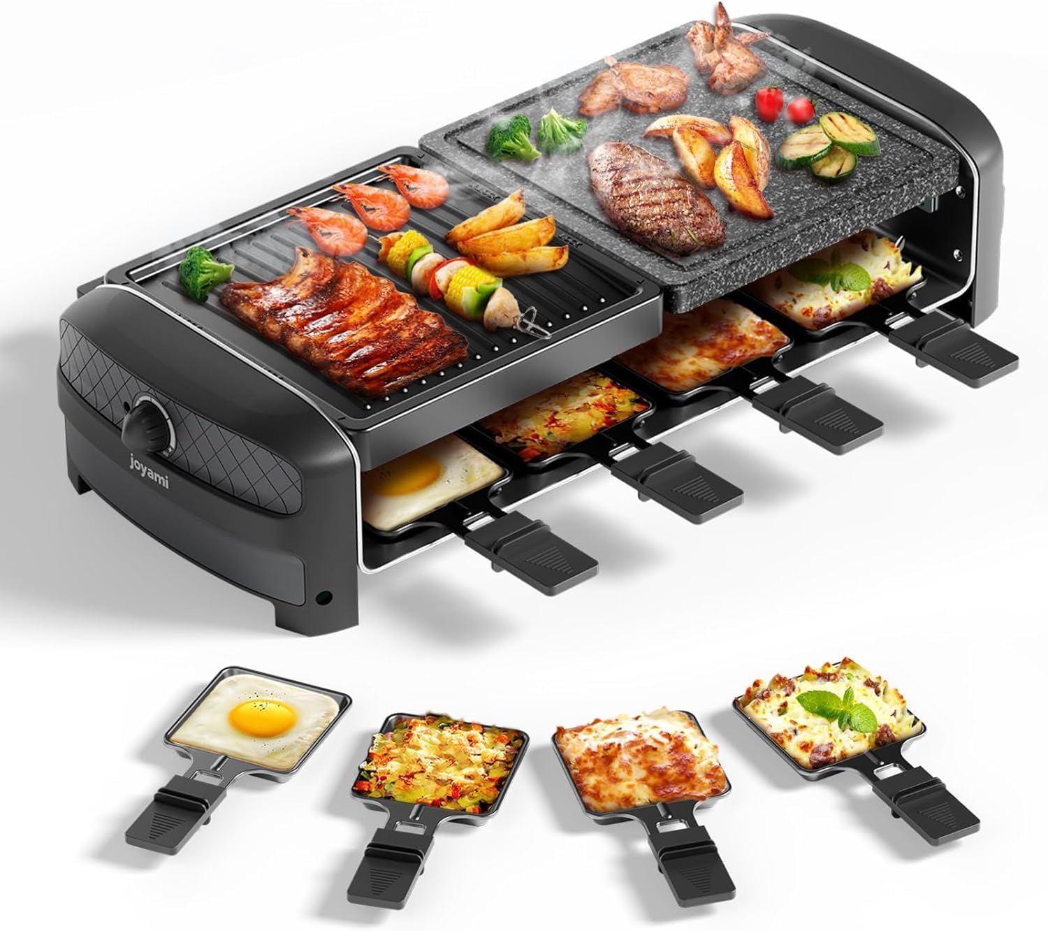 Severin Combination Use As a Cheese Pot, Raclette Grill and Fondue Set ...