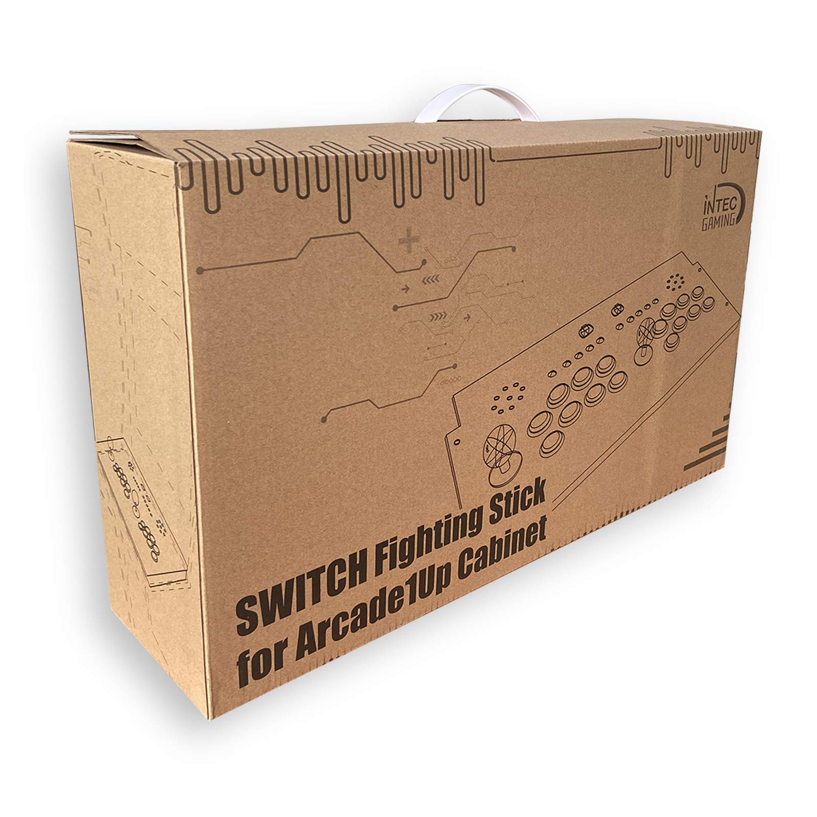 Switch Fighting Stick for Arcade1Up Cabinet, Play Your Switch on The ...