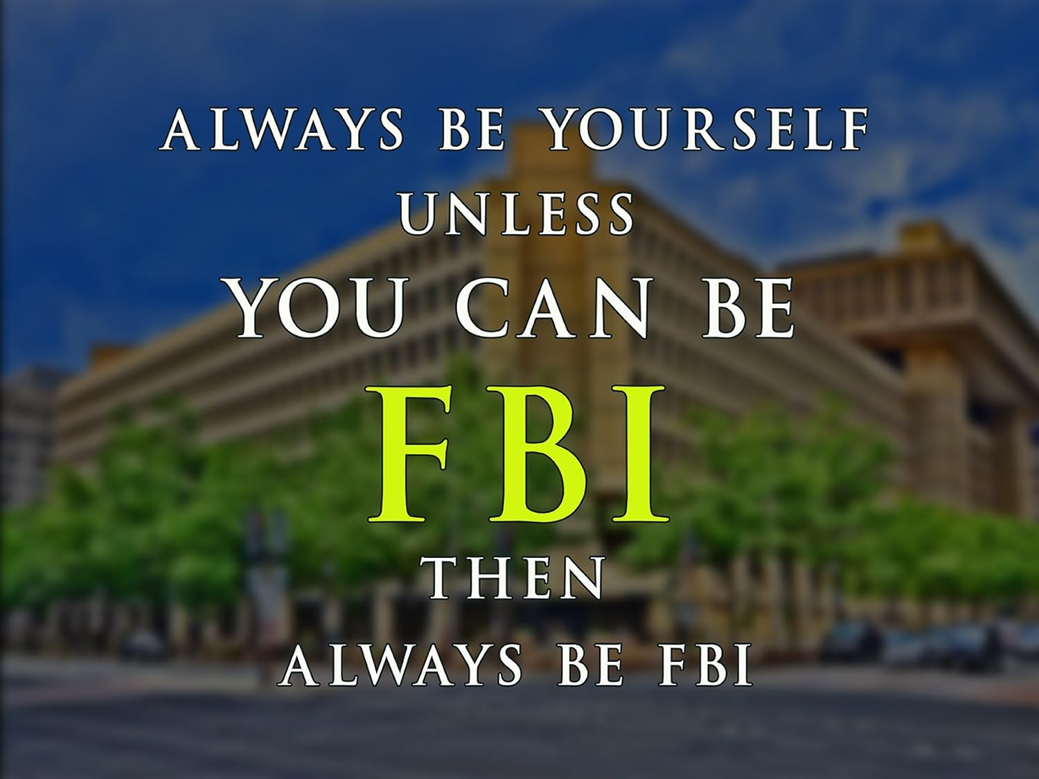 Amazon.com: FBI Poster Police Officer Motivation Poster US Federal ...