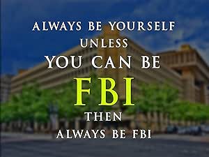 Amazon.com: FBI Poster Police Officer Motivation Poster US Federal ...