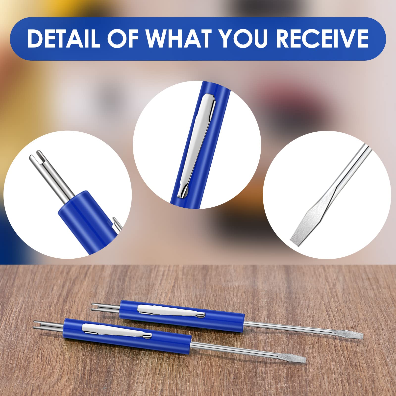 Snapklik.com : 20 Pcs Pocket Screwdriver Double End Mini Screwdriver ...