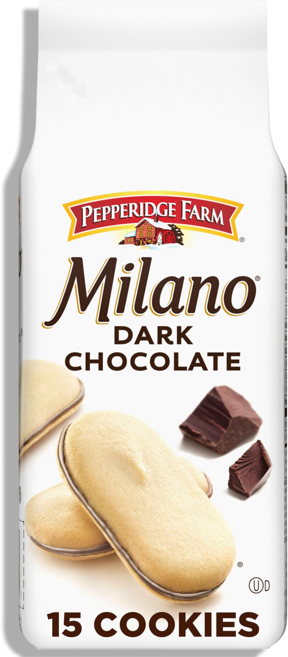 Amazon.com: Pepperidge Farm Milano Dark Chocolate Cookies, 6 OZ Bag (15 ...
