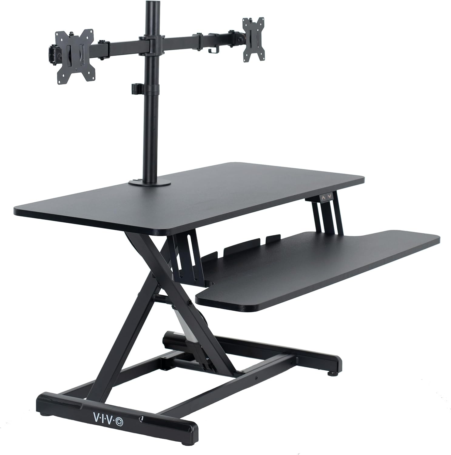Amazon.com: VIVO Electric Height Adjustable 36 inch Standing Desk ...