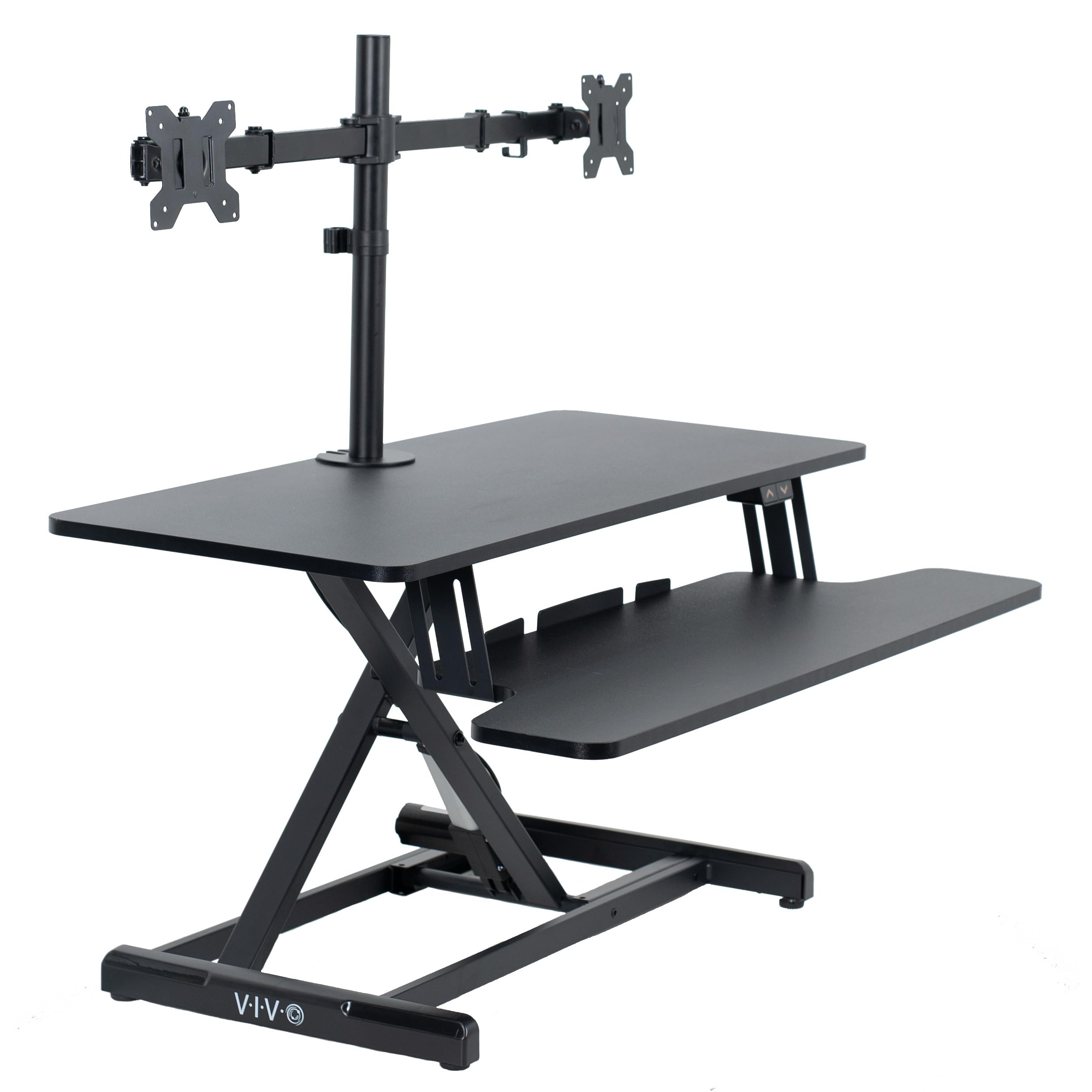 Amazon.com: VIVO Electric Height Adjustable 36 inch Standing Desk ...