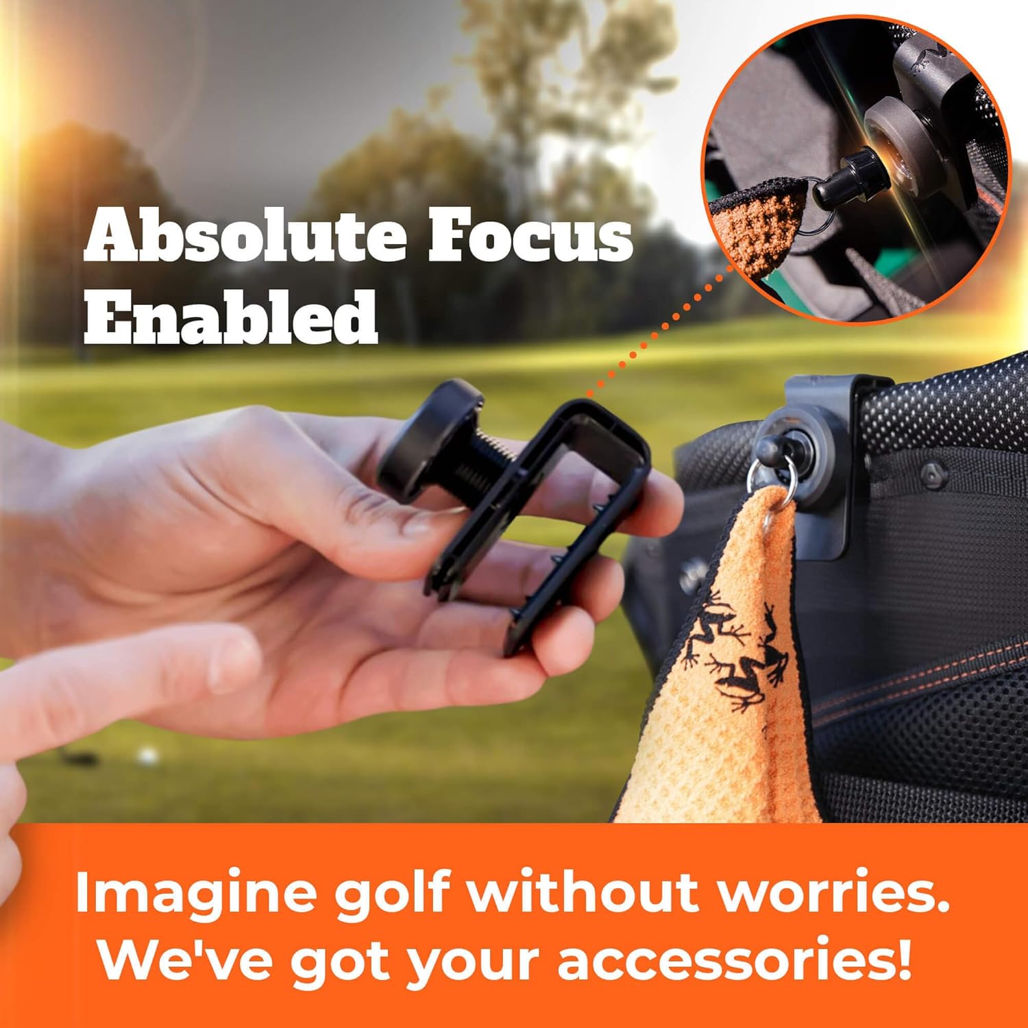 Frogger Golf Bag Accessory Attachment System in Nepal at NPR 0, Rating: 4