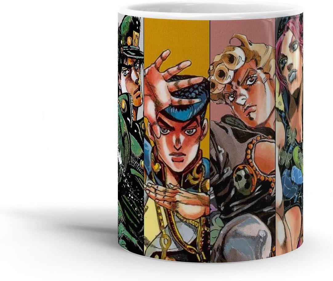 Amazon.com: Jojos Bizarre Adventure 11 Oz Coffee Mug-A3EM4GGT86V33 ...