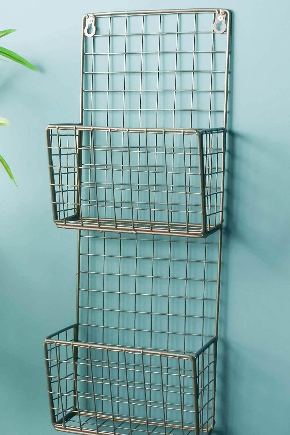 INDIAN DECOR. 29877 WALL MOUNTED OFFICE ORGANIZER/ FILE SEPARATOR ...