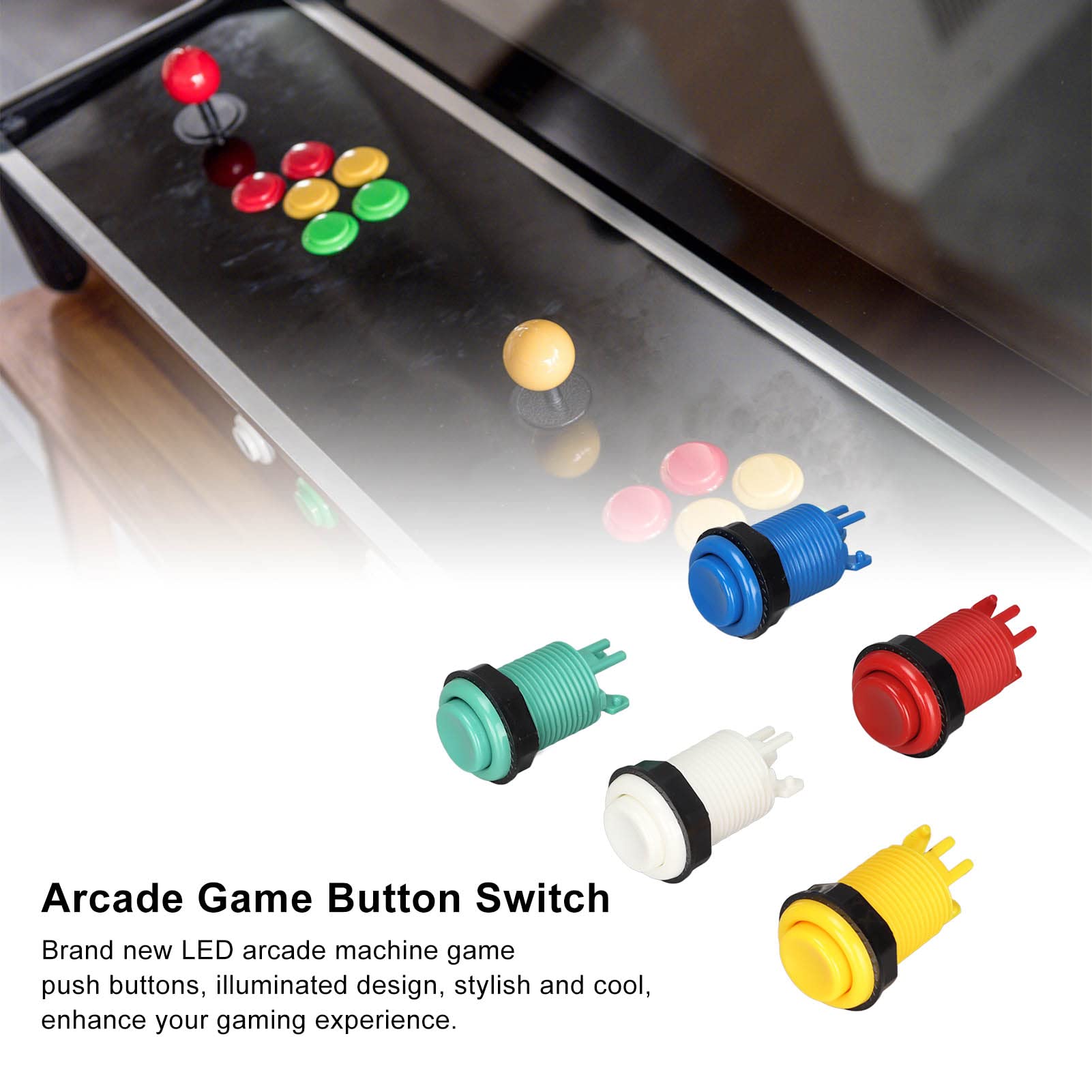 Arcade Game Button Switch New Button Kit Fits IGT Game King And I960