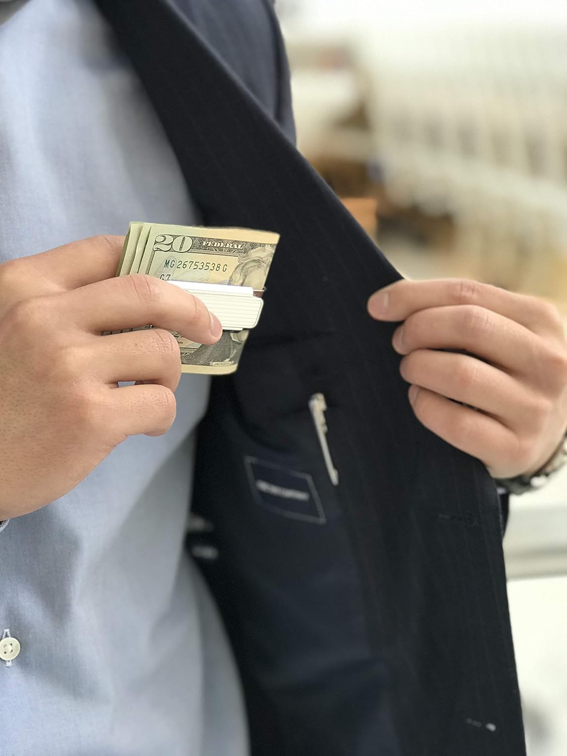 M-Clip – Clip para dinero para hombre aluminio macizo – Yaxa Colombia