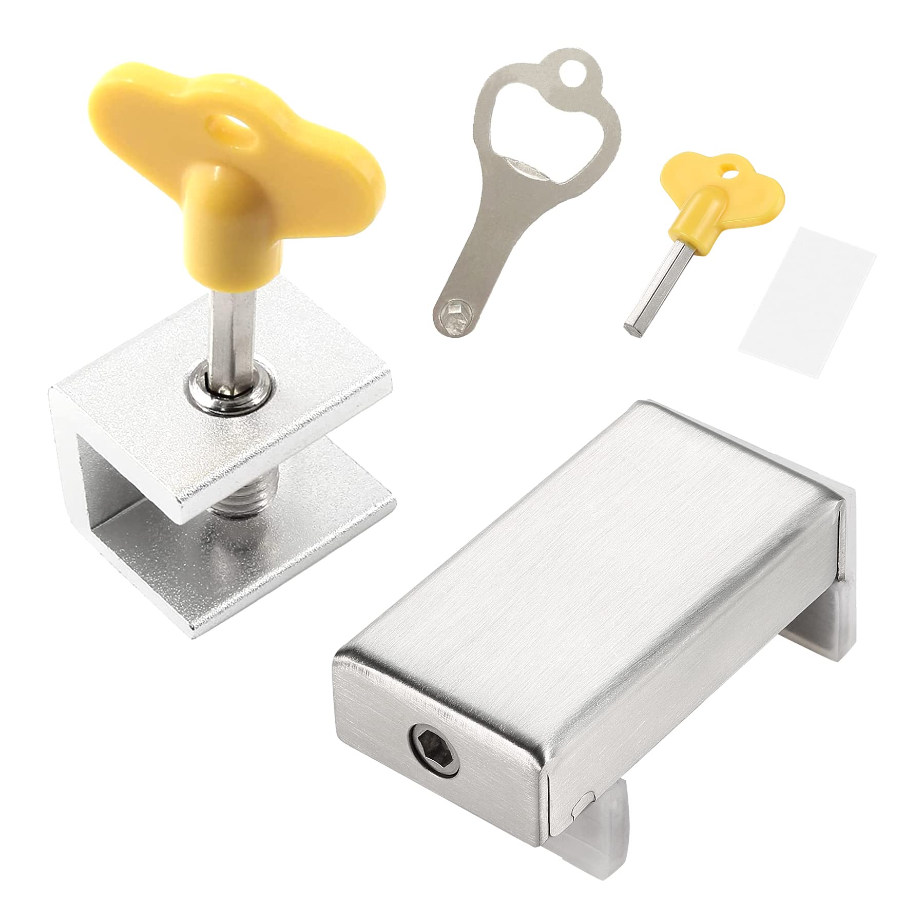 Buy 2 Sets Window Locks, Window Locks Security, Aluminum Sliding Window ...