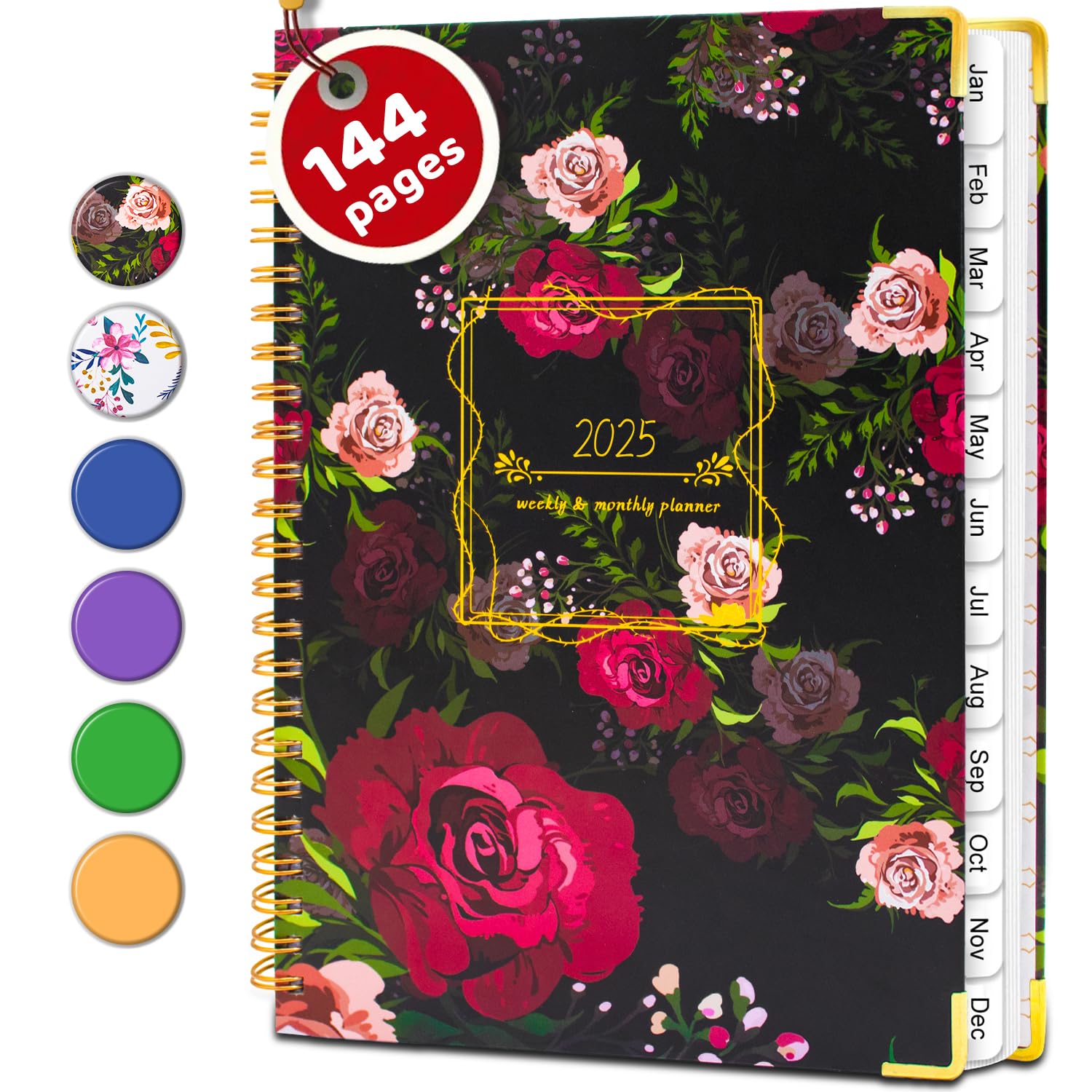 Amazon.com : Weekly Planner 2025, Academic Year Weekly and Monthly ...