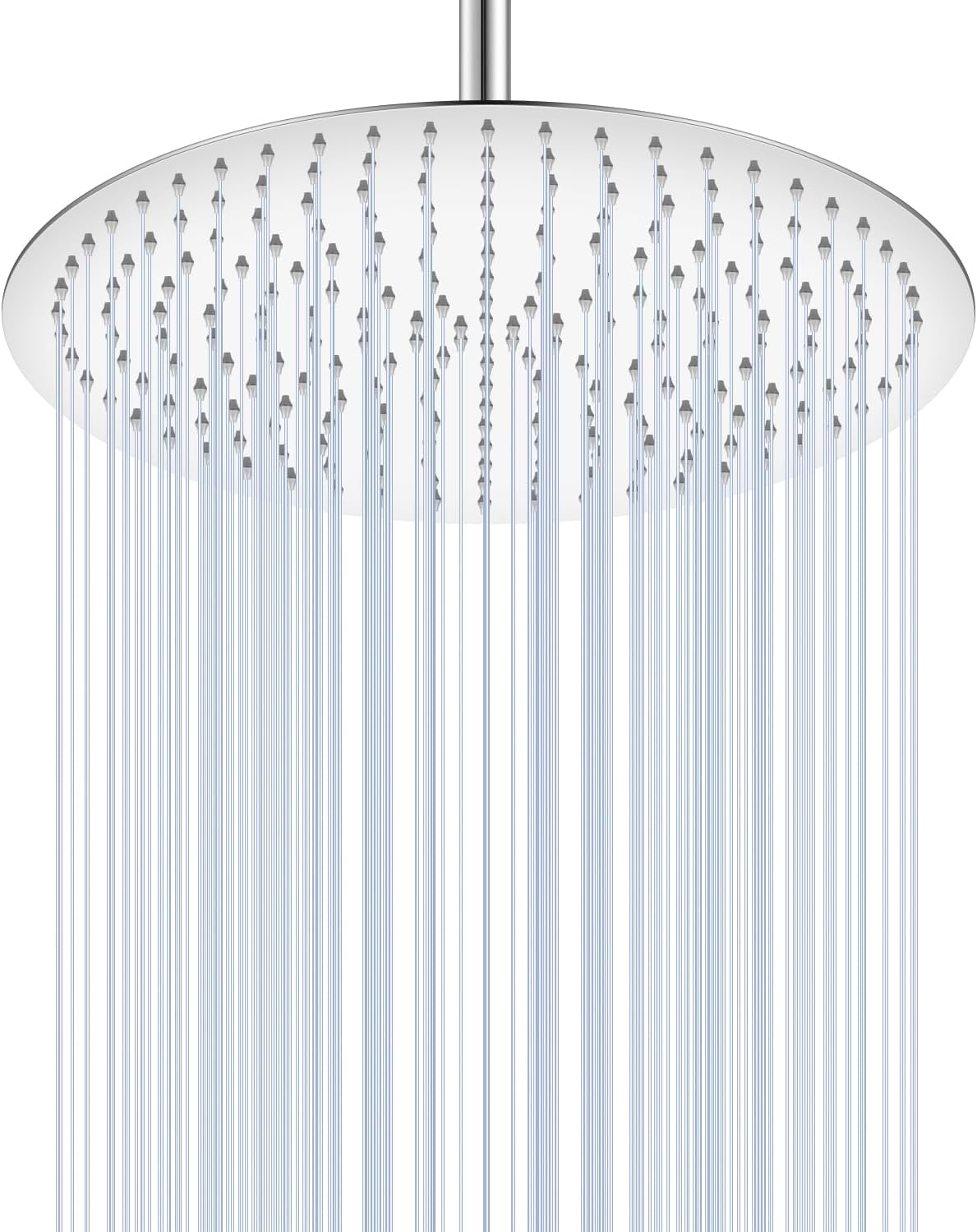 AULEEND 16 Inch Round Shower head, High Flow Stainless Steel Rainfall ...