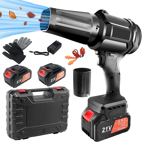 Amazon.com: Cordless Leaf Blower, 500000RPM Portable Dust Cleaner ...