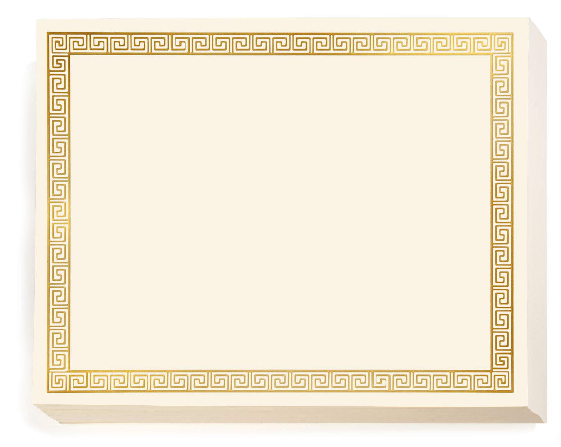 Gold Award Certificate Border