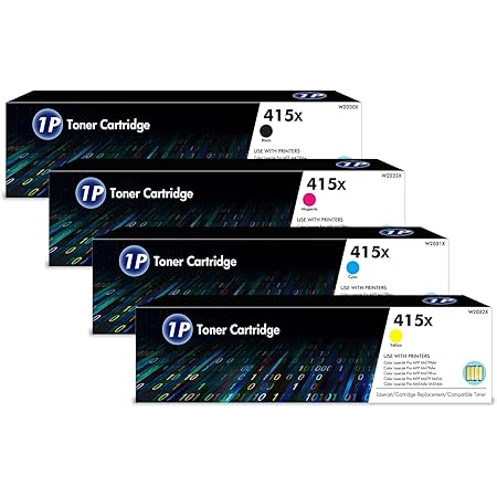HP W2033A 415A Original LaserJet Toner Cartridge, Magenta, Single Pack ...