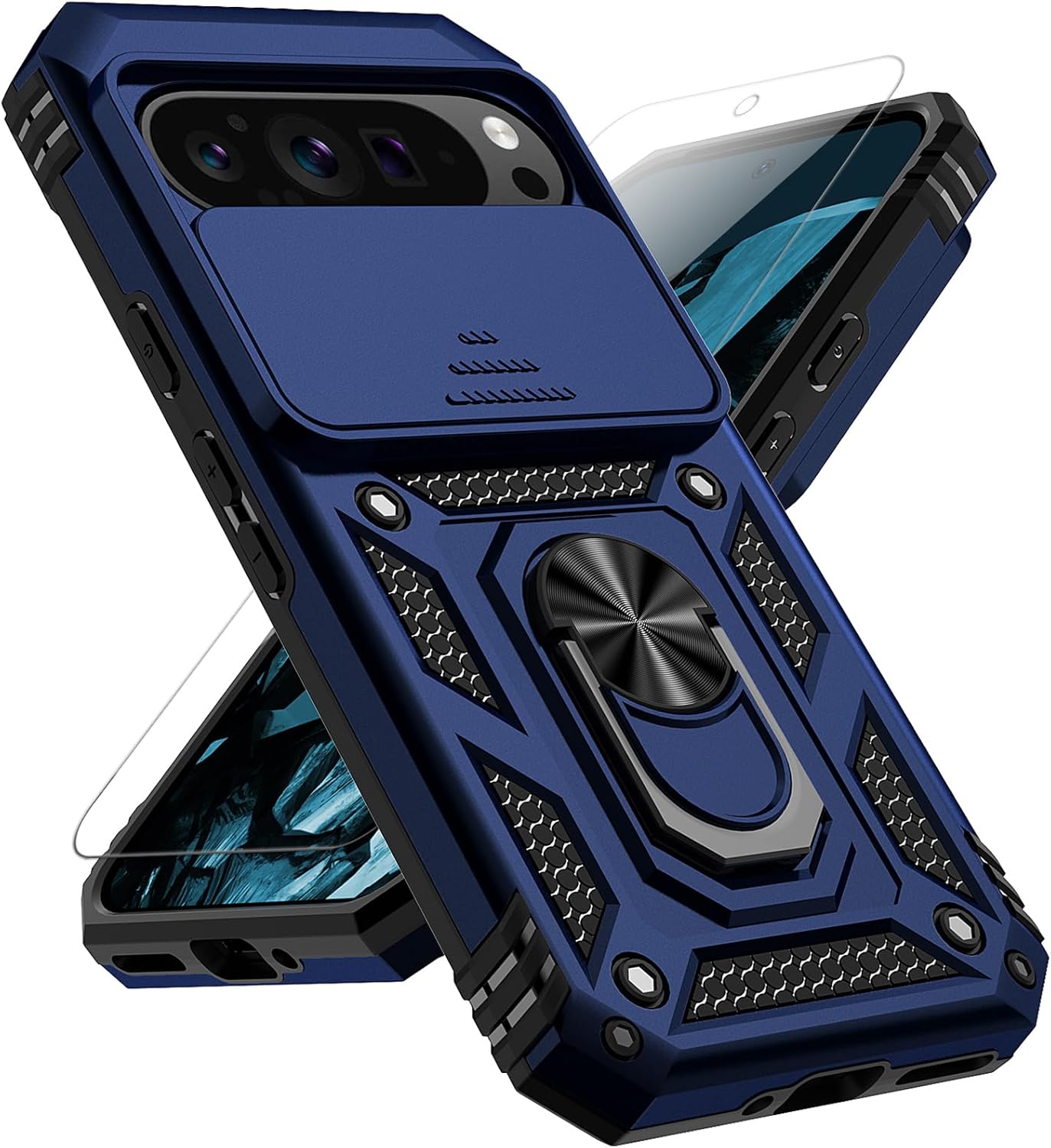 Amazon.com: for Google Pixel 9 / Pixel 9 Pro Case with Slide Camera ...