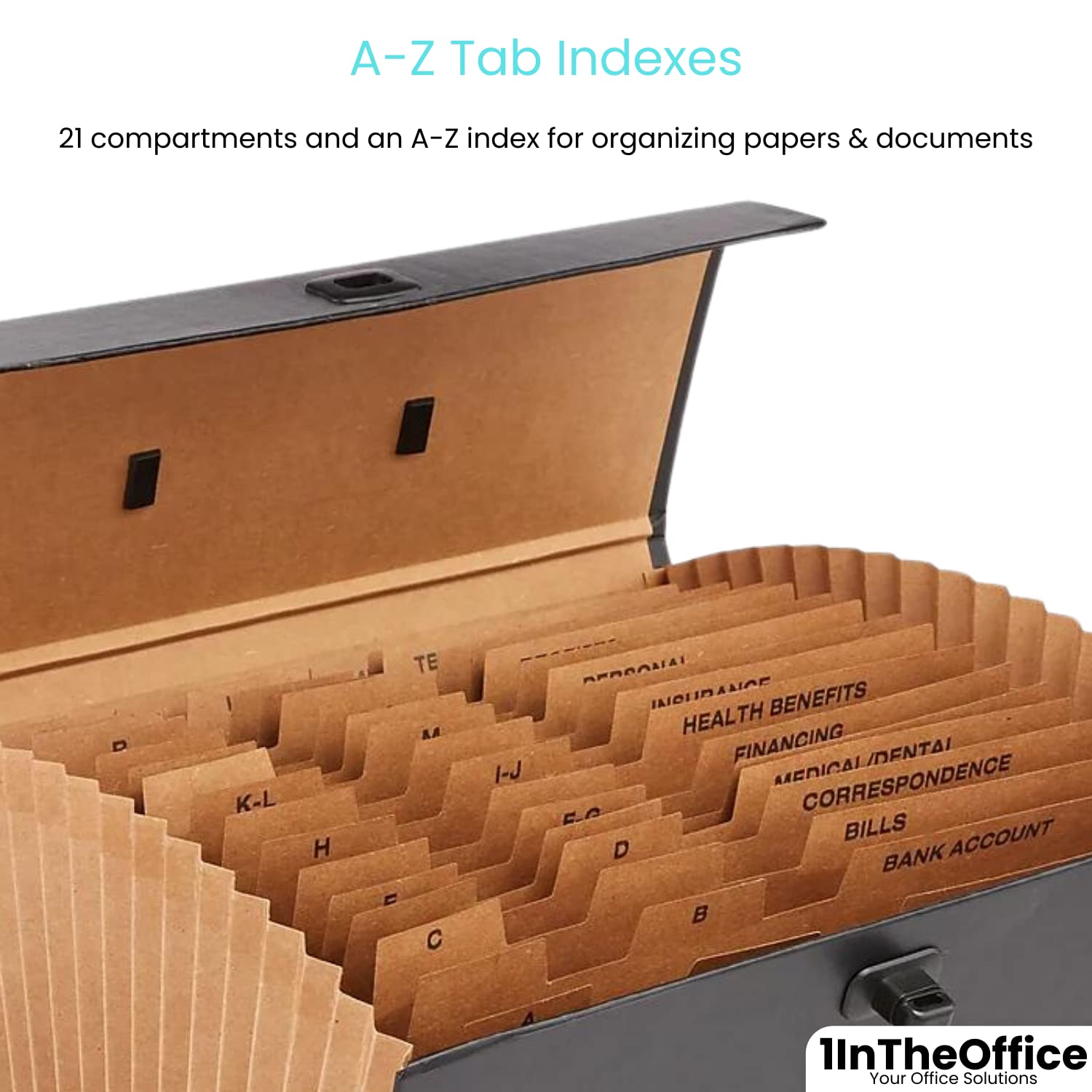 Snapklik.com : Expandable Files Folders, Accordion File Folder Letter ...