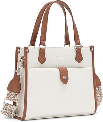 Amazon.com: Crossbody Satchel Purses Ladies Hand Bags for Women Leather ...