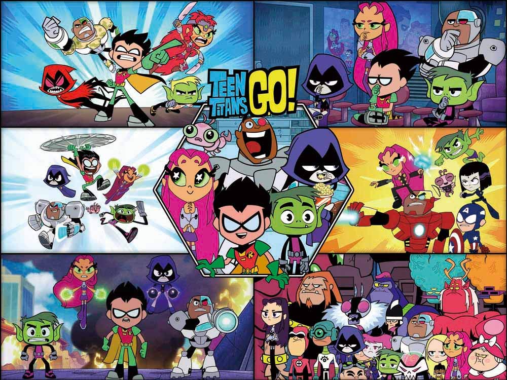 Teen Titans Go Backdrop Poster Tv Cartoon Theme Photography Backdrop ...