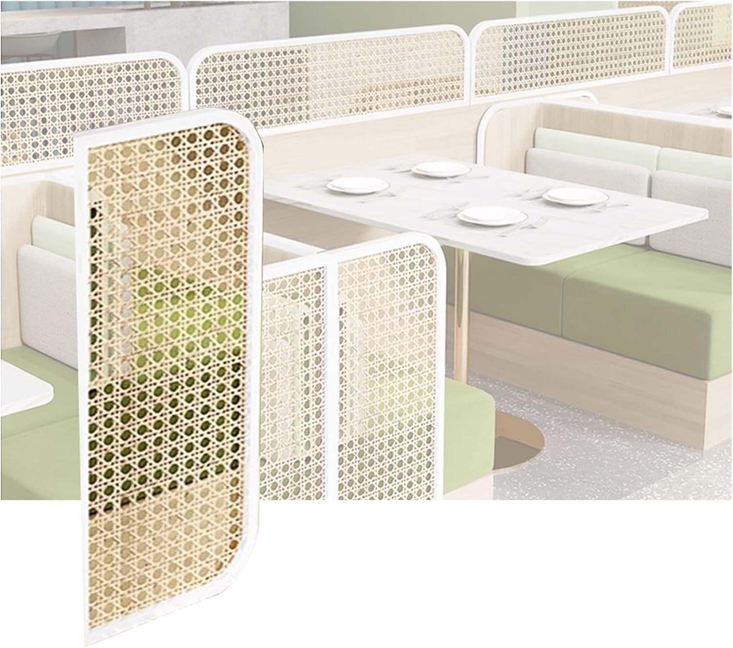 Amazon.com - GOCHUSX Restaurant Privacy Partition, Countertop Screen ...