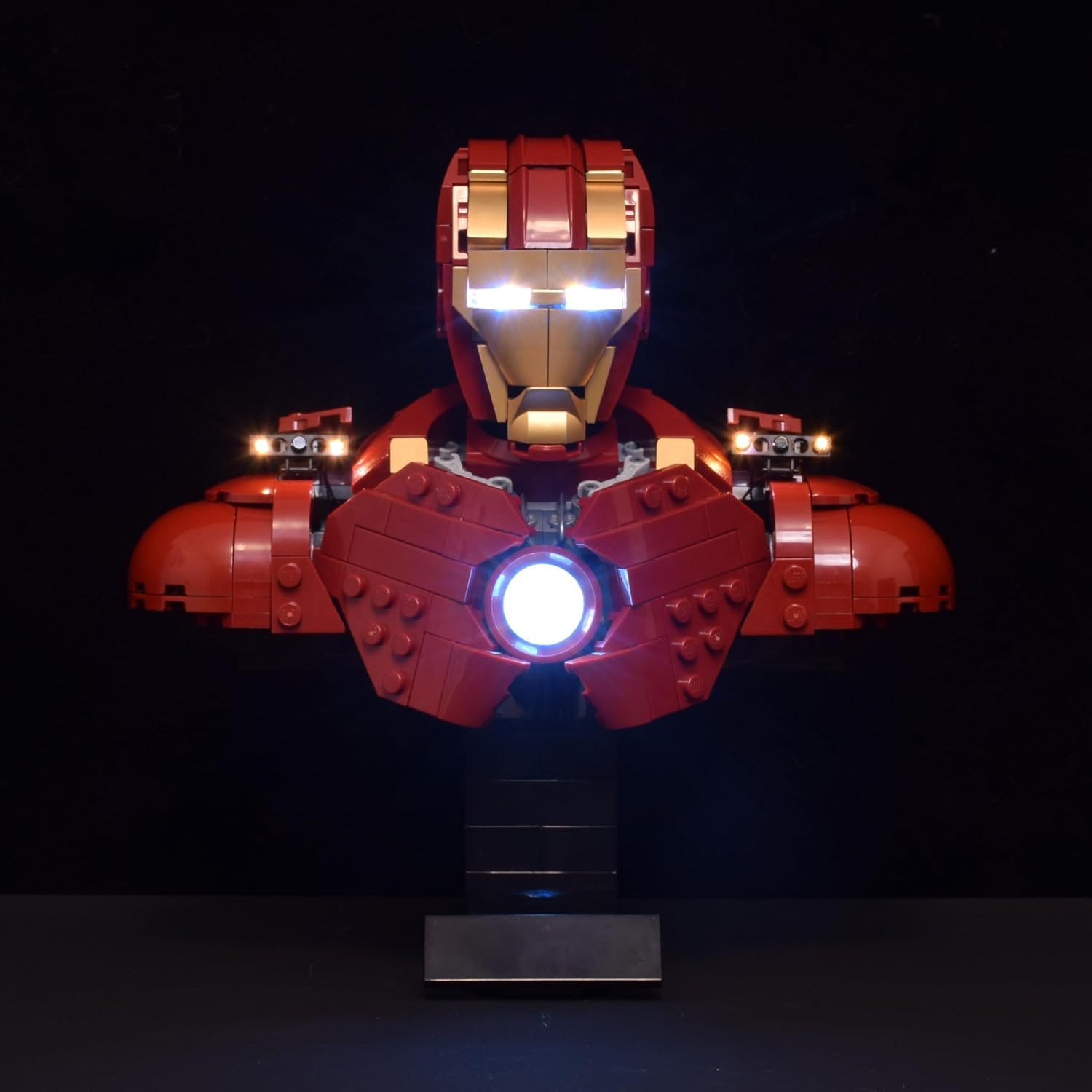 Amazon.com: LightGo LED Kit for Iron Man MK4 Bust Compatible with Lego ...
