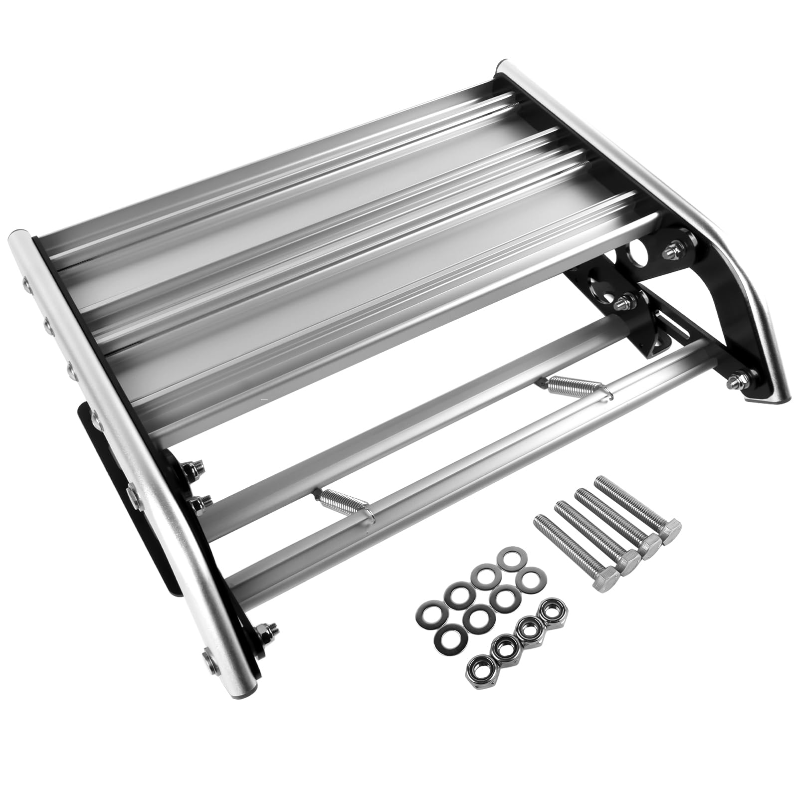 Snapklik.com : Manual RV Step Single Ladder Step Telescopic Folding RV ...