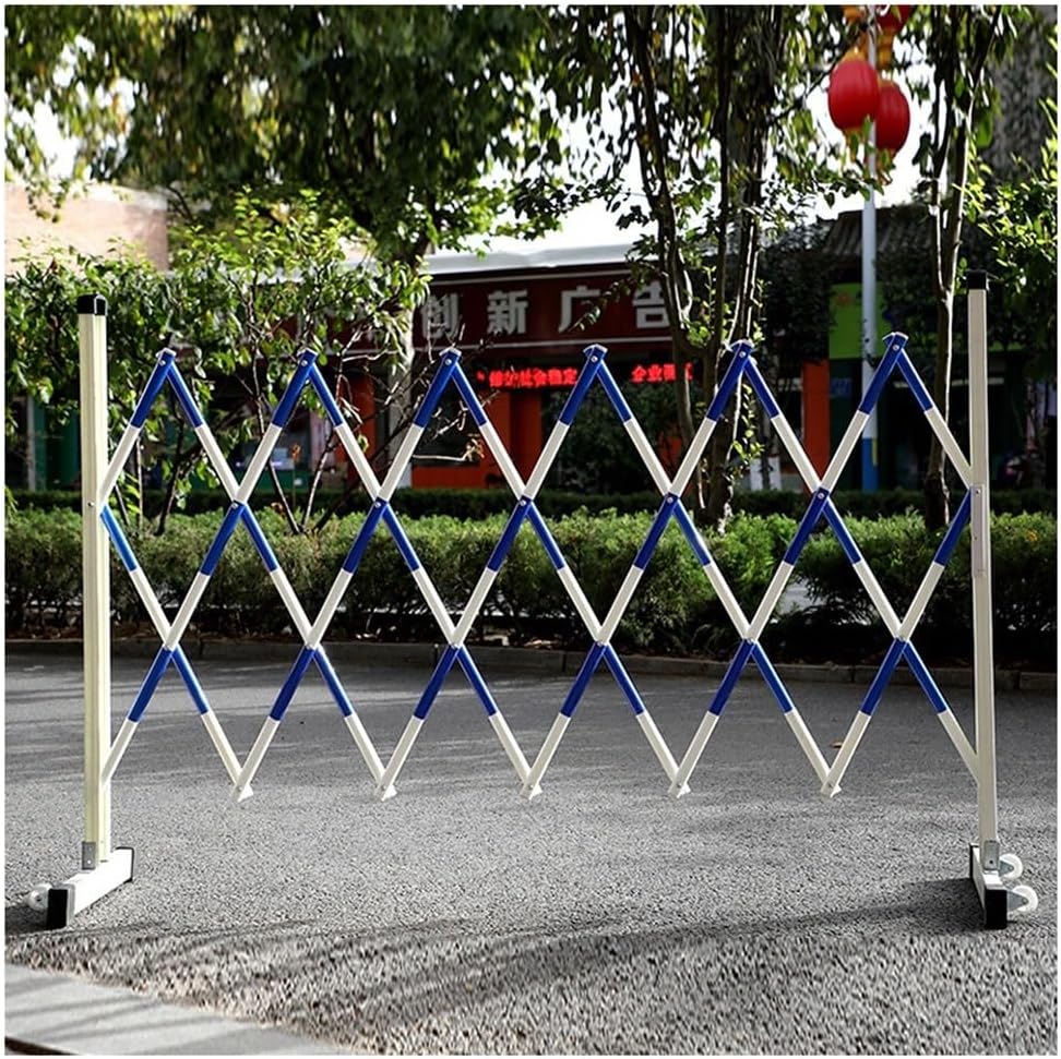 Expandable Metal Barricade Traffic Fence Mobile Parking Barrier with ...