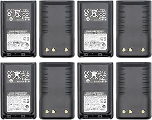 Amazon.com: (8PCS) FNB-V103li Battery FNB-V131li Battery [2024 New ...