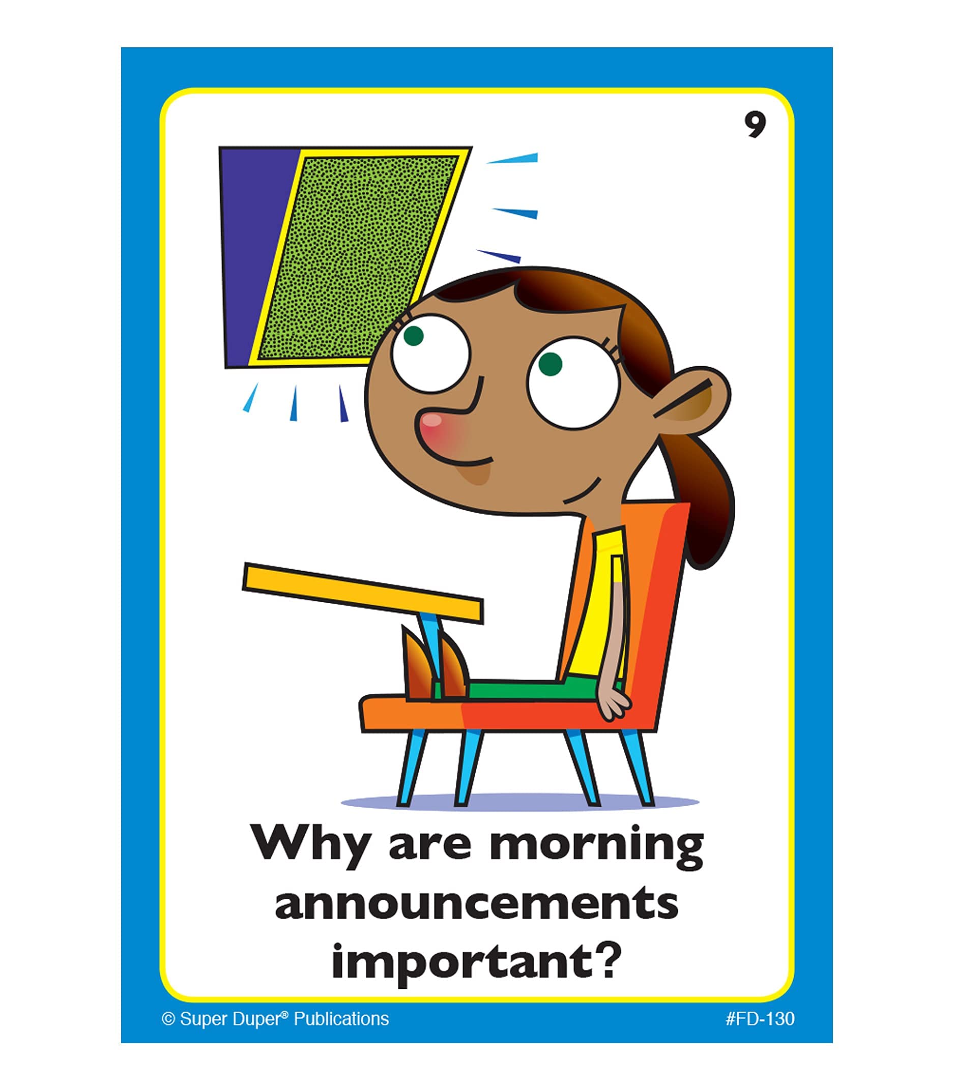 Buy Super Duper Publications | WH Questions at School Fun Deck Flash ...
