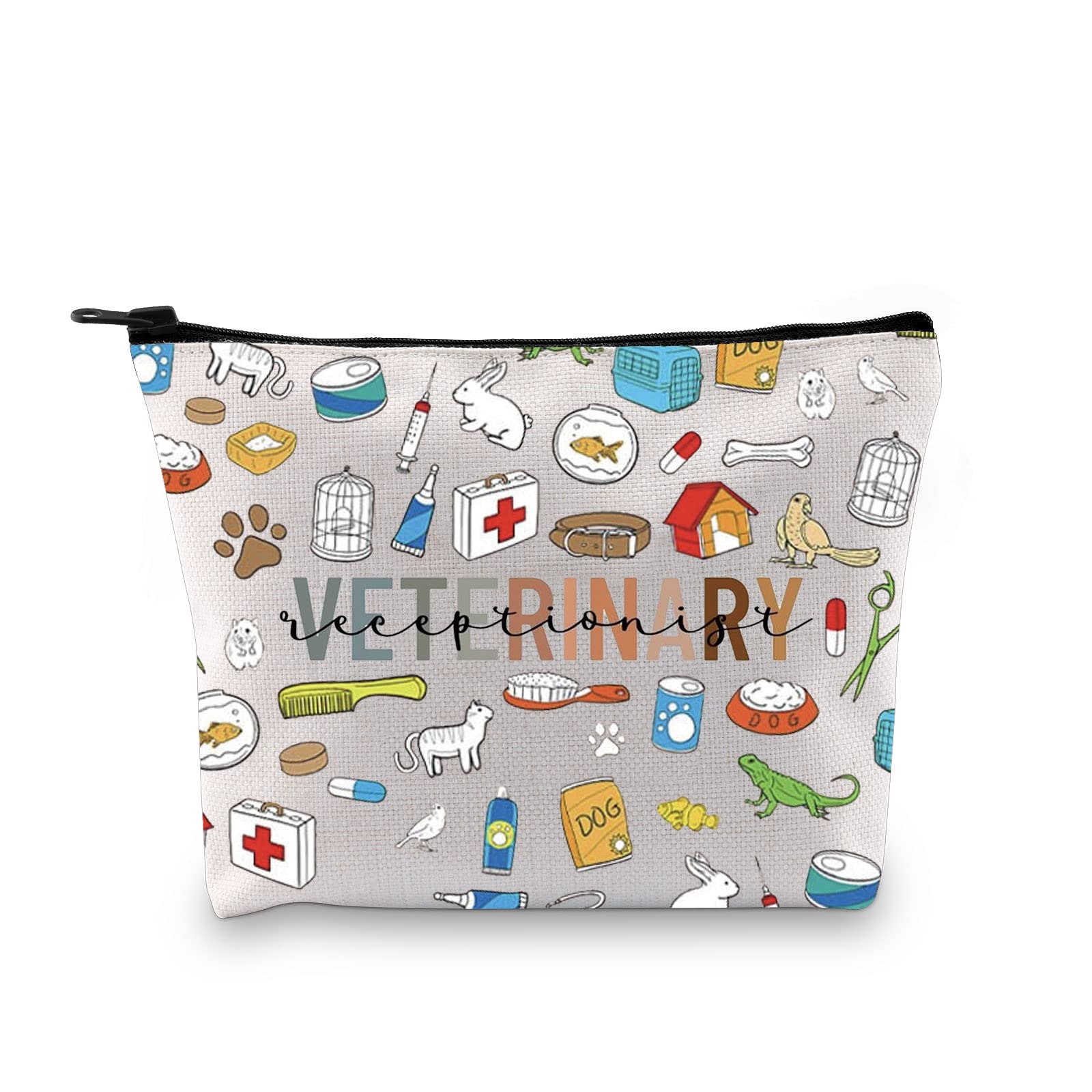 Amazon.com: GJTIM Veterinary Receptionist Zipper Pouch Veterinarian ...