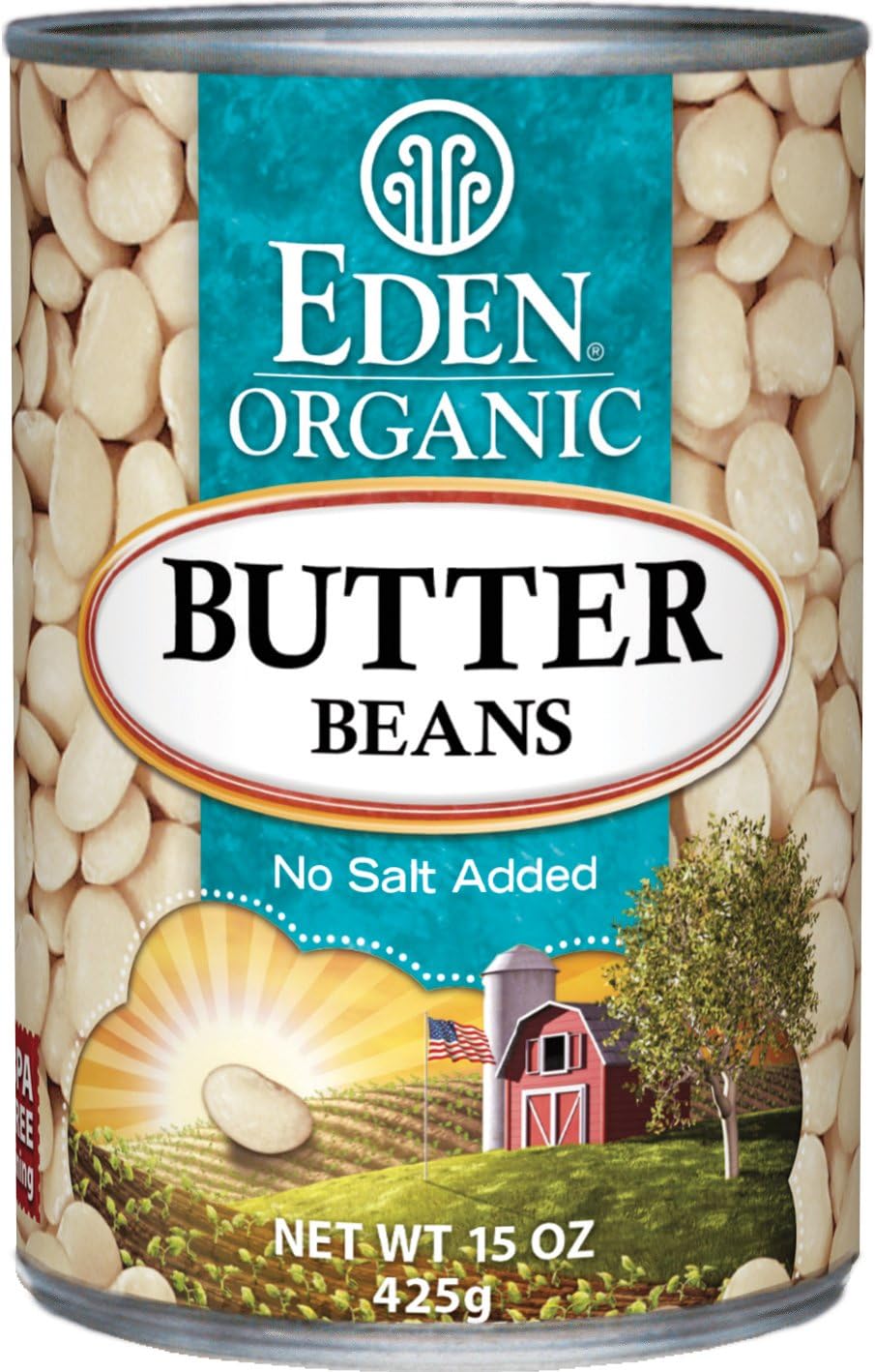 Amazon.com : Eden Organic Butter Beans, 15 oz Can : Everything Else