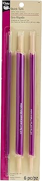 Amazon.com: Dritz Quick Turn Fabric Tube Turners, 3 Count, Assorted ...