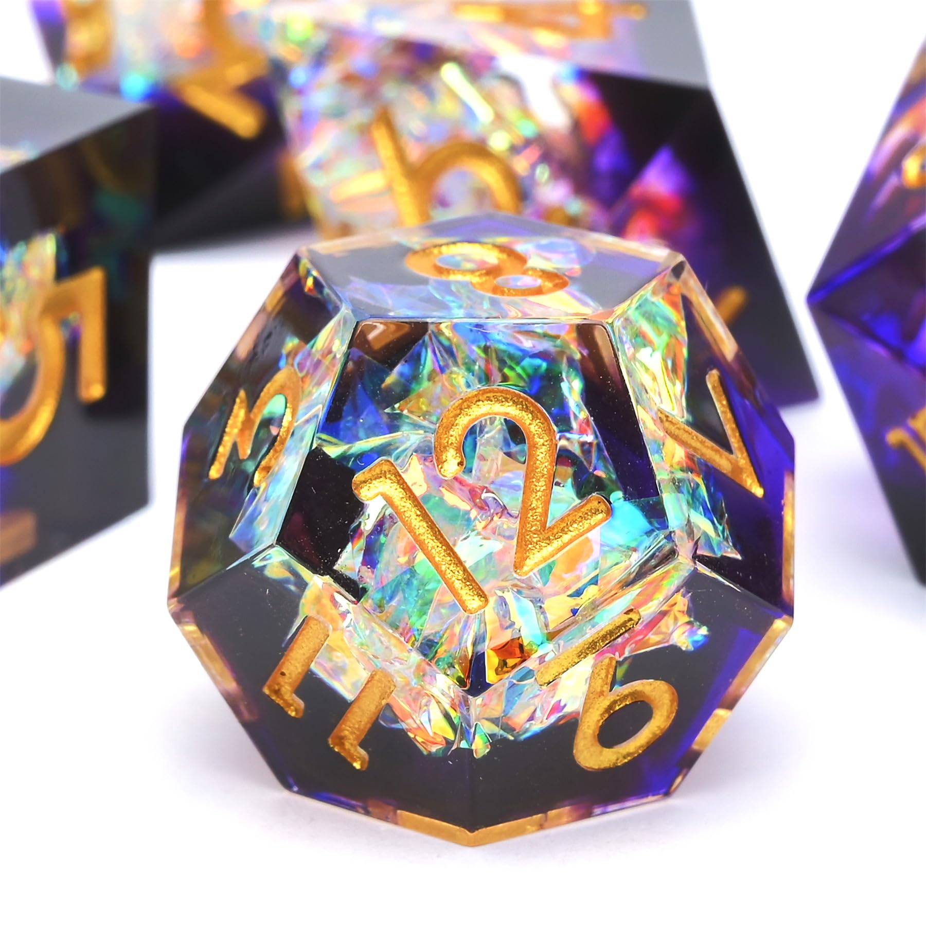 Snapklik.com : Resin Dice DND Set, Dungeons And Dragons 7 Piece ...