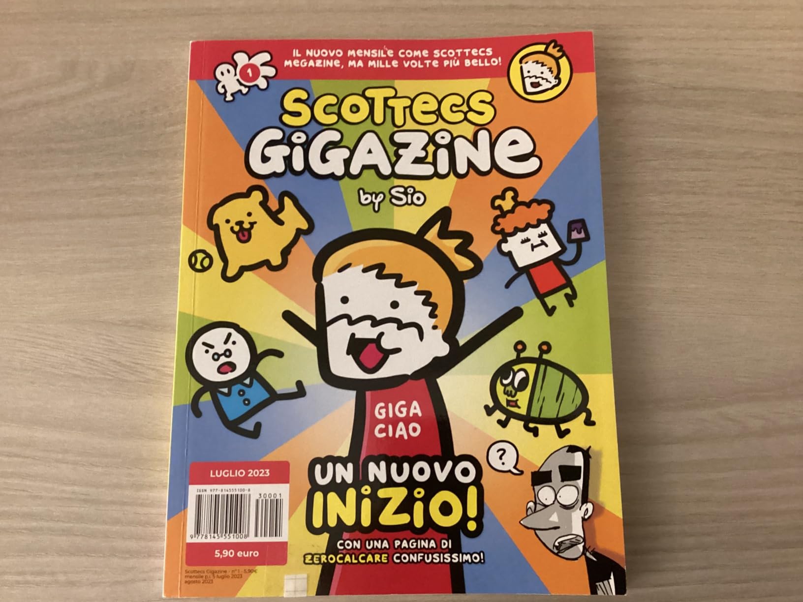 Scottecs Gigazine 1 - Un nuovo inizio : Sio: Amazon.it: Libri