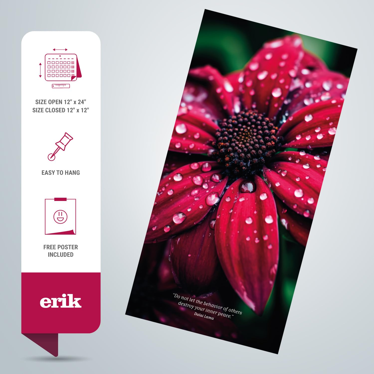 Grupo Erik Wall Calendar 2025 – Zen Nature | 12″ x 12″ Square Calendar ...