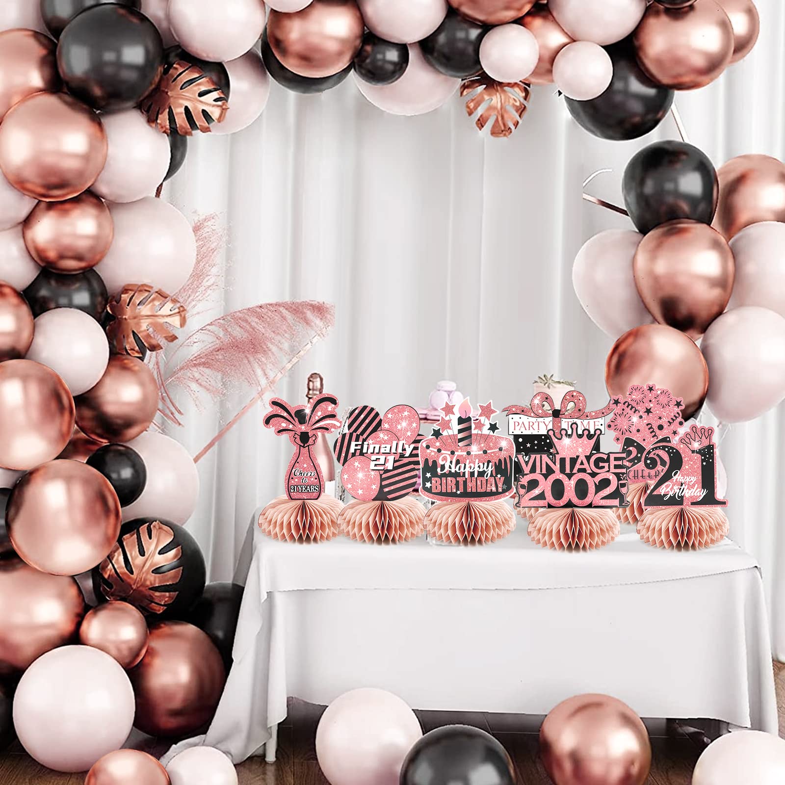 21st Birthday Centerpieces For A Table Buy Z.og 9Pcs 40th Birthday ...