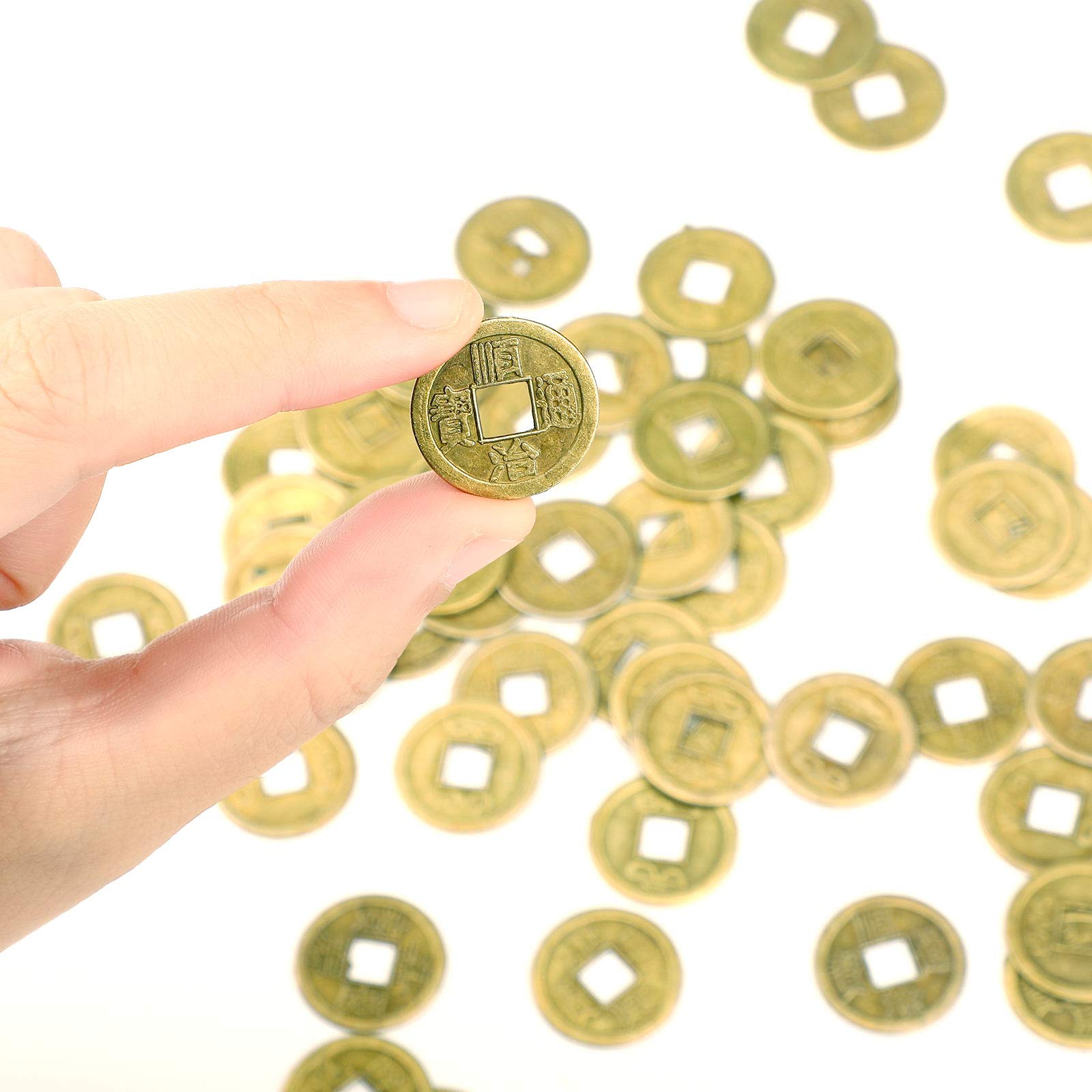 Snapklik.com : Boao 150 Pieces Chinese Coins Chinese New Year Feng Shui ...