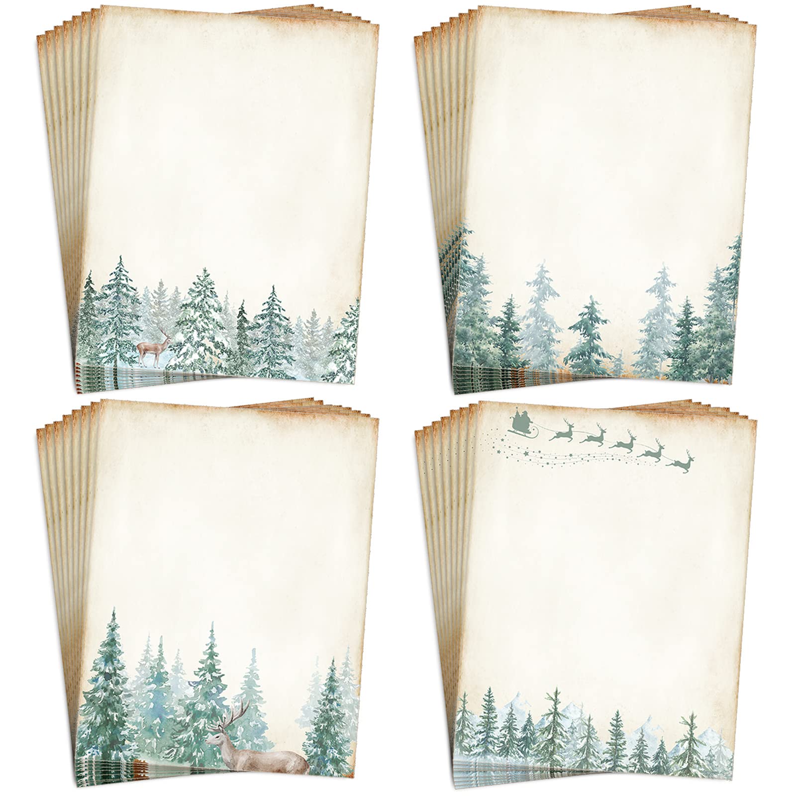 Forest Themed Letterhead Paper