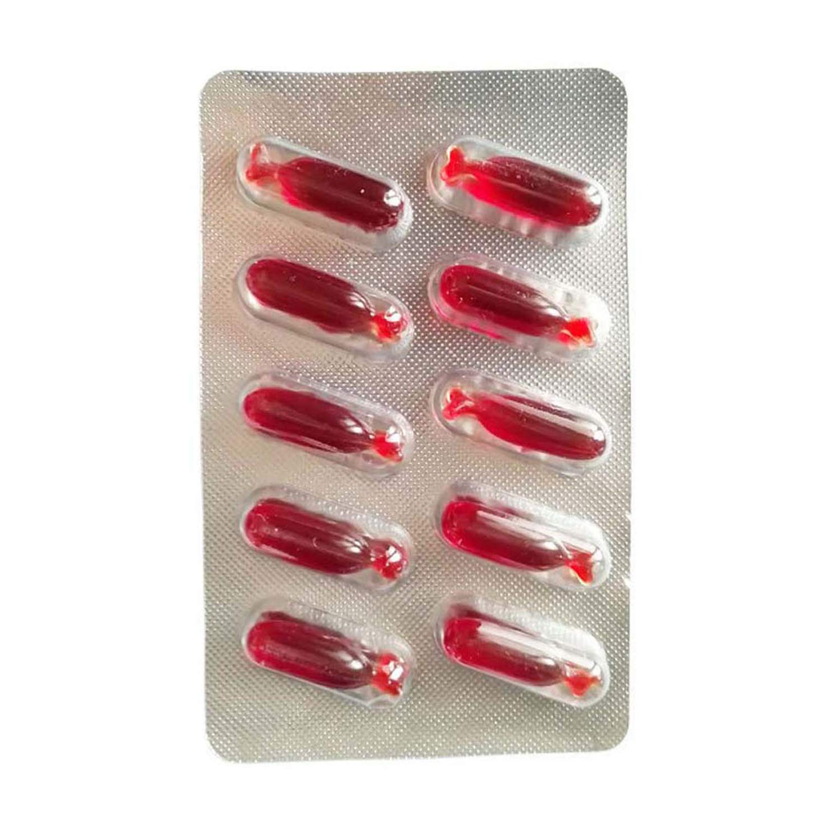 Amazon.com: VNK 10Pieces Halloween Fake Blood Capsule Pills Vampire ...