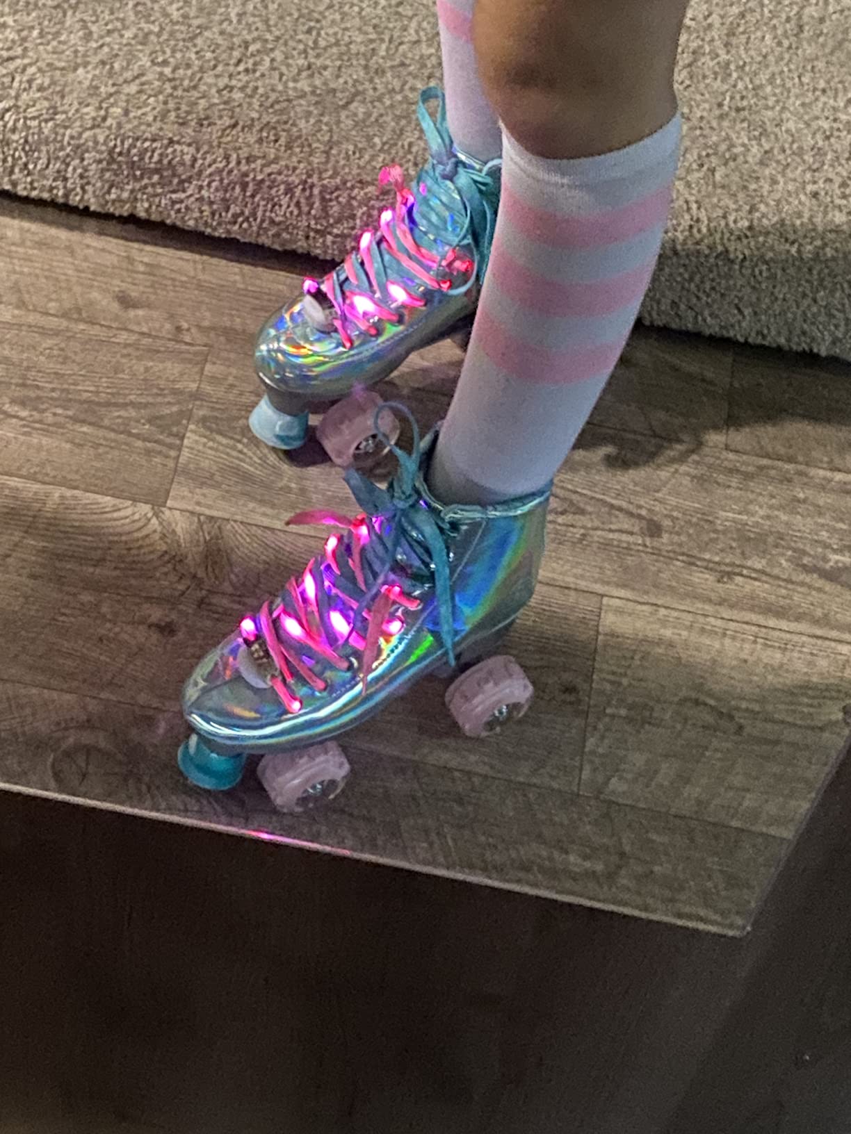$11/mo - Finance JajaHoho Roller Skates for Women, Mint Green ...