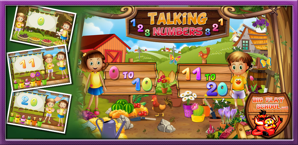 Talking Numbers ( 0 - 20 ) w/ Premium Children's Voices - Free e ...