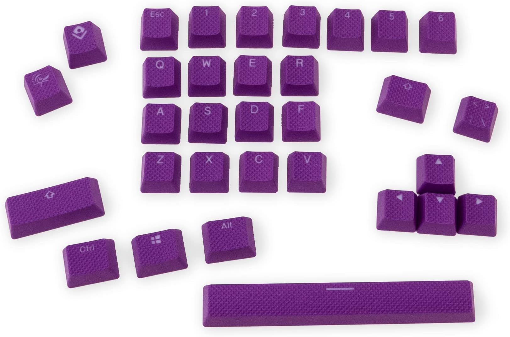 Amazon.com: Rubber Gaming Backlit Keycaps Set - for Cherry MX ...