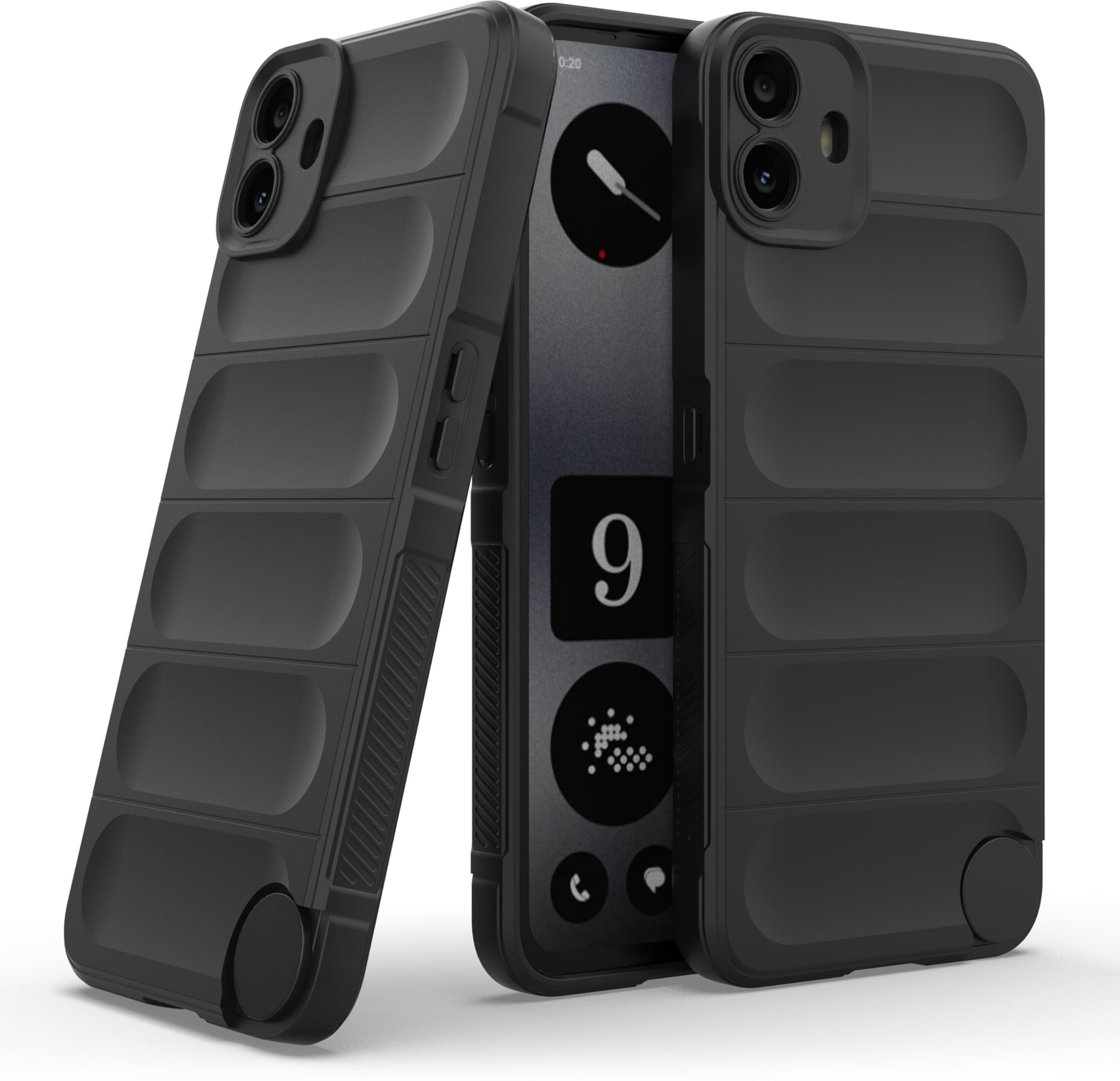 SPAZY CASE® CMF Phone 1 Back Cover | Rubber Case with Soft Silicone + Smooth Surface Protective ...