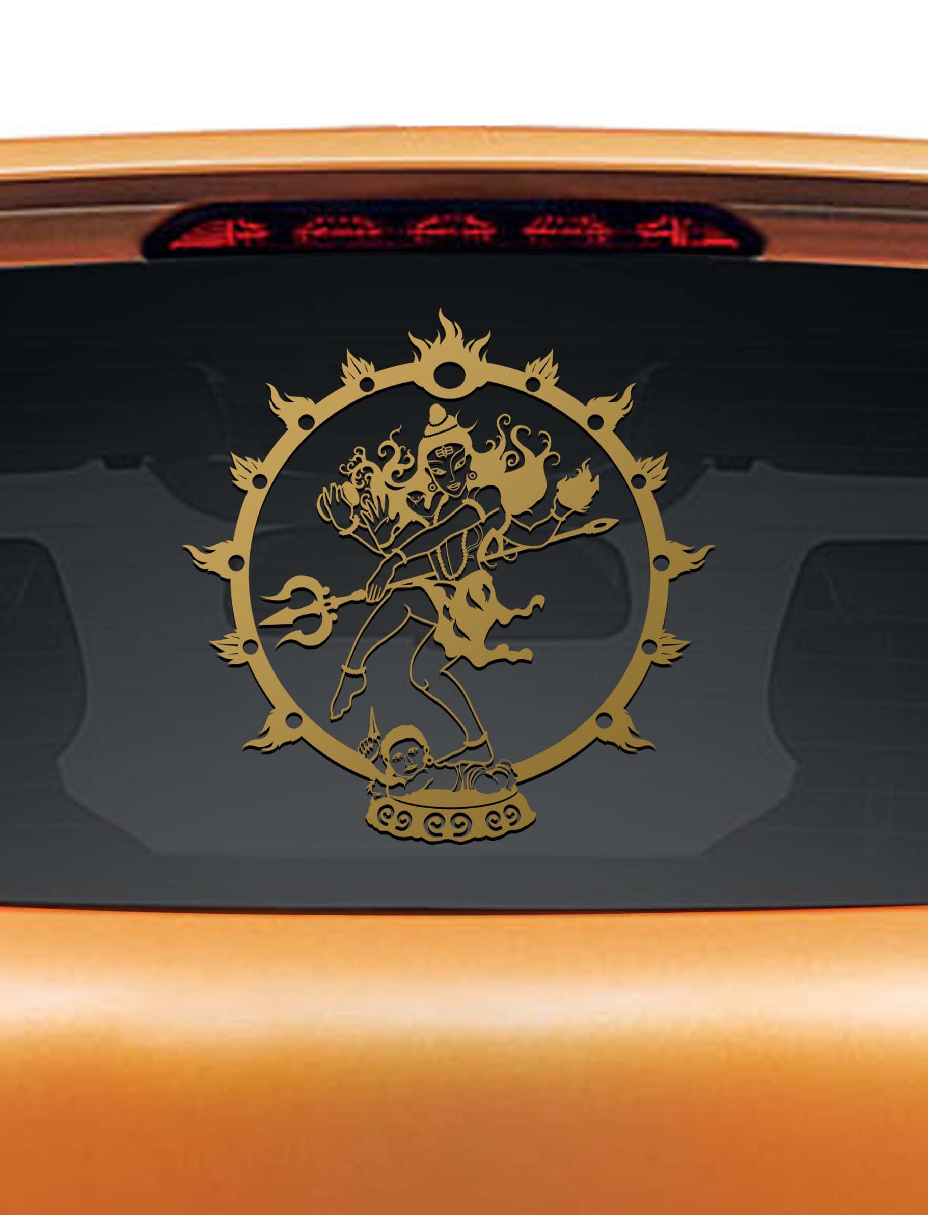 Walldesign Vinyl Dancing Shiva Car Sticker 10 X 0 1 | Desertcart Morocco