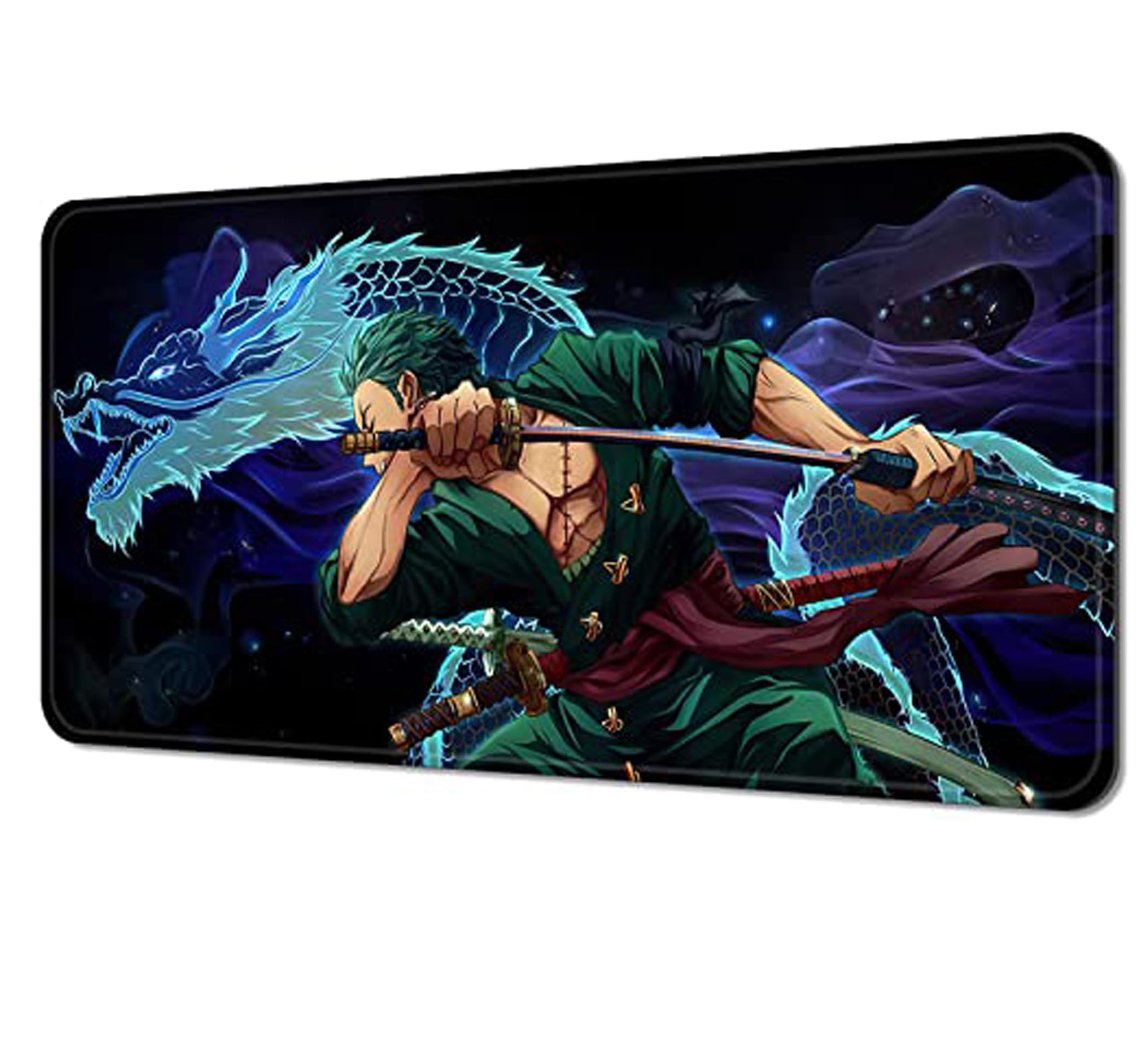 THIKSDL Anime One Piece Zoro Mouse Pad,Extended Large Gaming Mousepad ...